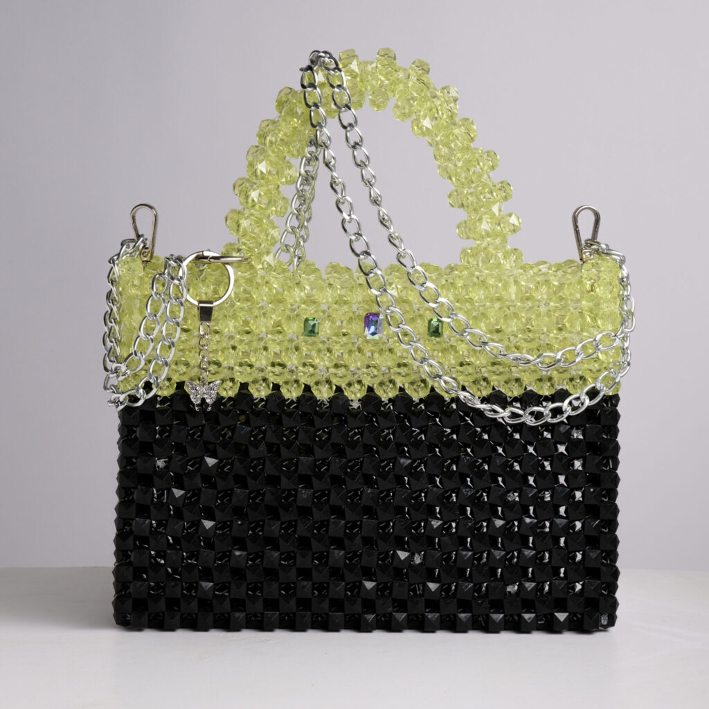 Handmade beaded bag - I Make This