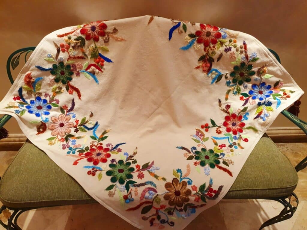 Square table cloth classic colors - I Make This