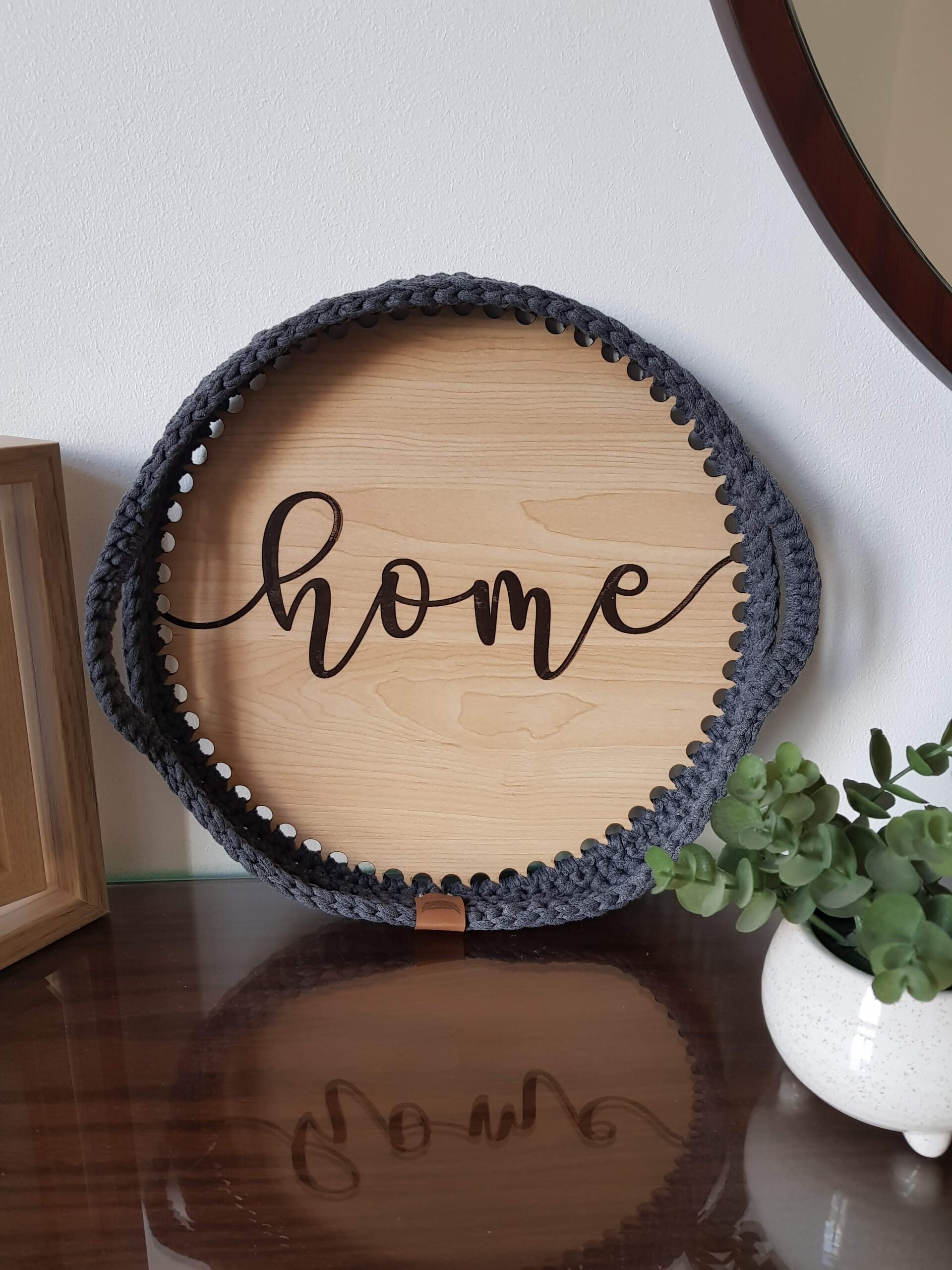 Engraved home tray – I Make This