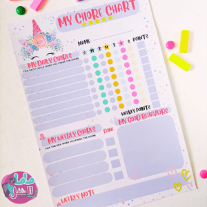 My Chore Chart - I Make This