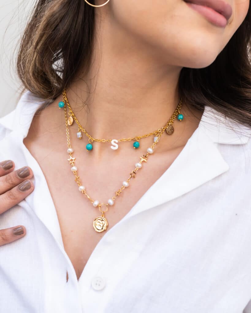 layered pearls necklace - I Make This