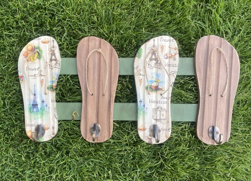 Flip Flop Hanger Tropical Theme - I Make This