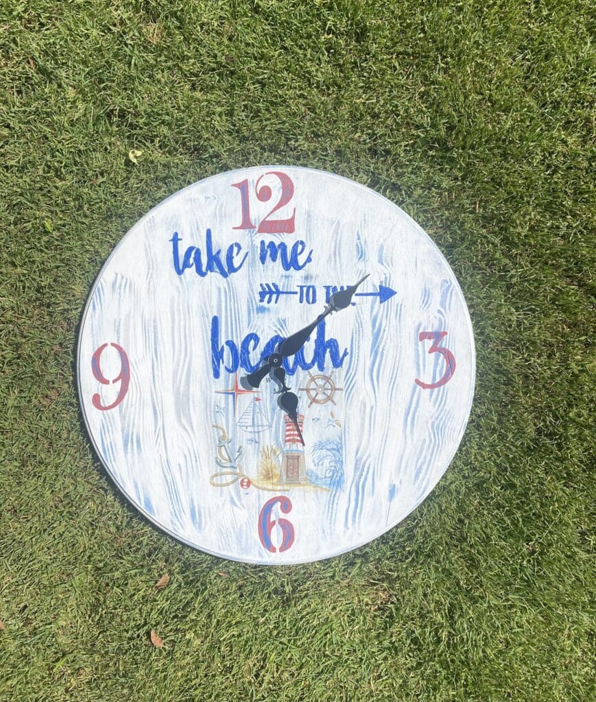Summer Clock Beach Vibes - I Make This