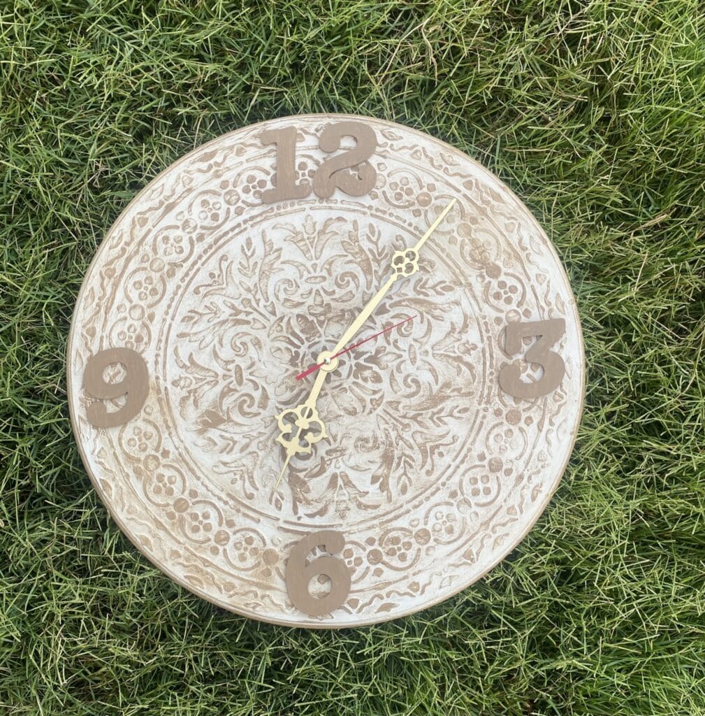 Boho Wall Clock Vanilla x Mocha - I Make This