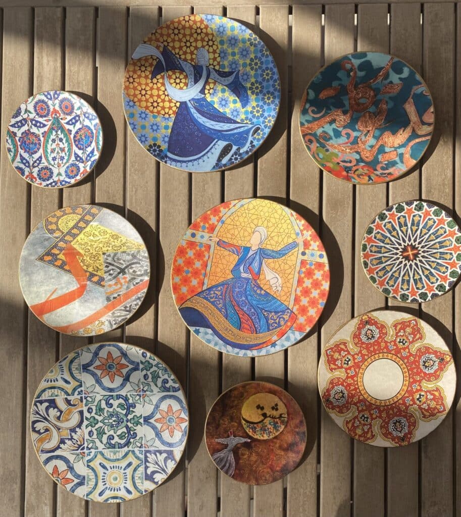 Dervish Calligraphy Wall Decor Set - I Make This