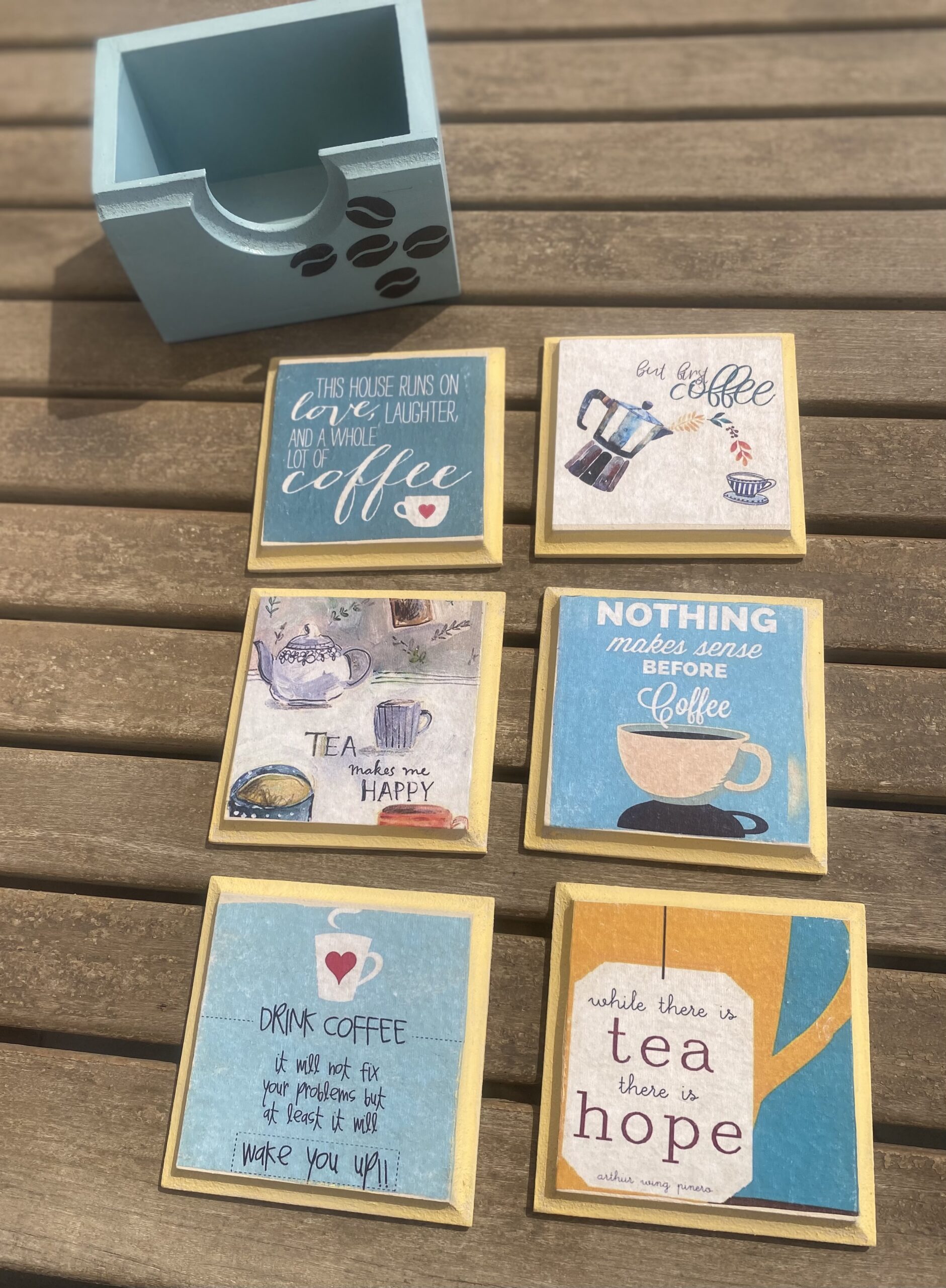 Coffee Time Coasters – I Make This