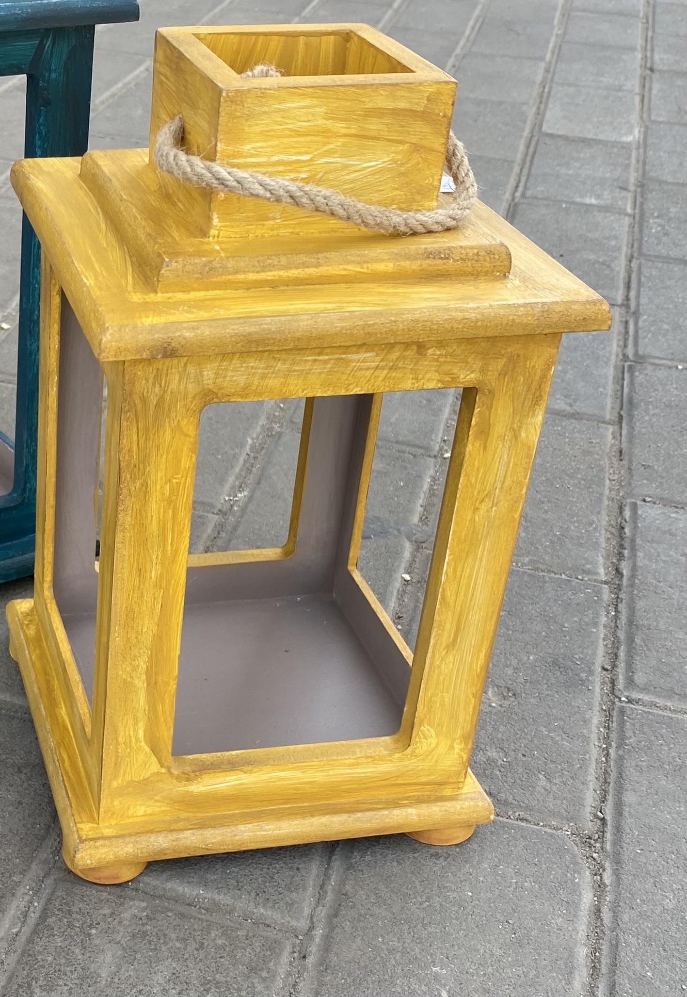Rustic Lantern Yellow – I Make This