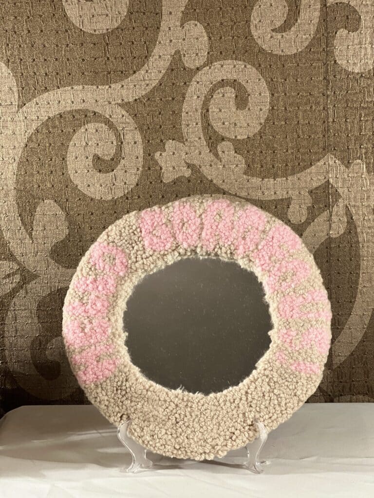Hello gorgeous rounded mirror frame - I Make This