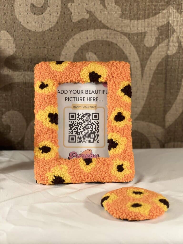 Sunflower photo frame - I Make This