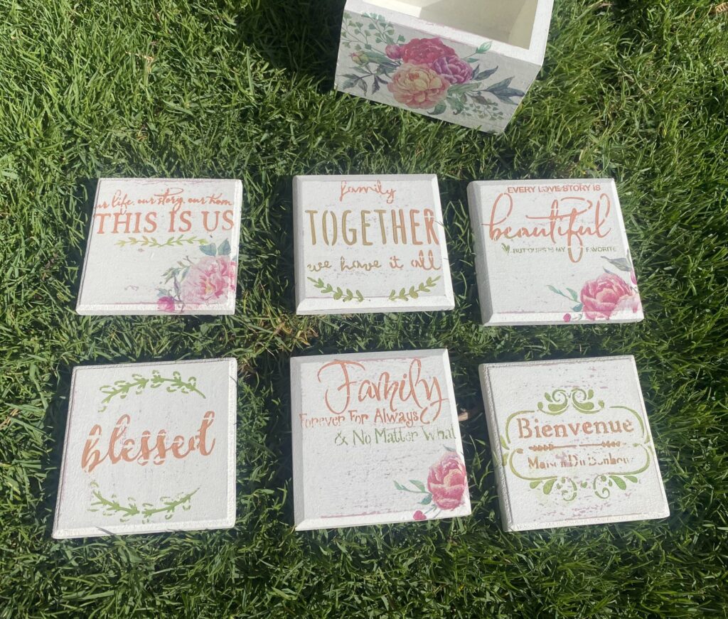 Spring Coasters - I Make This