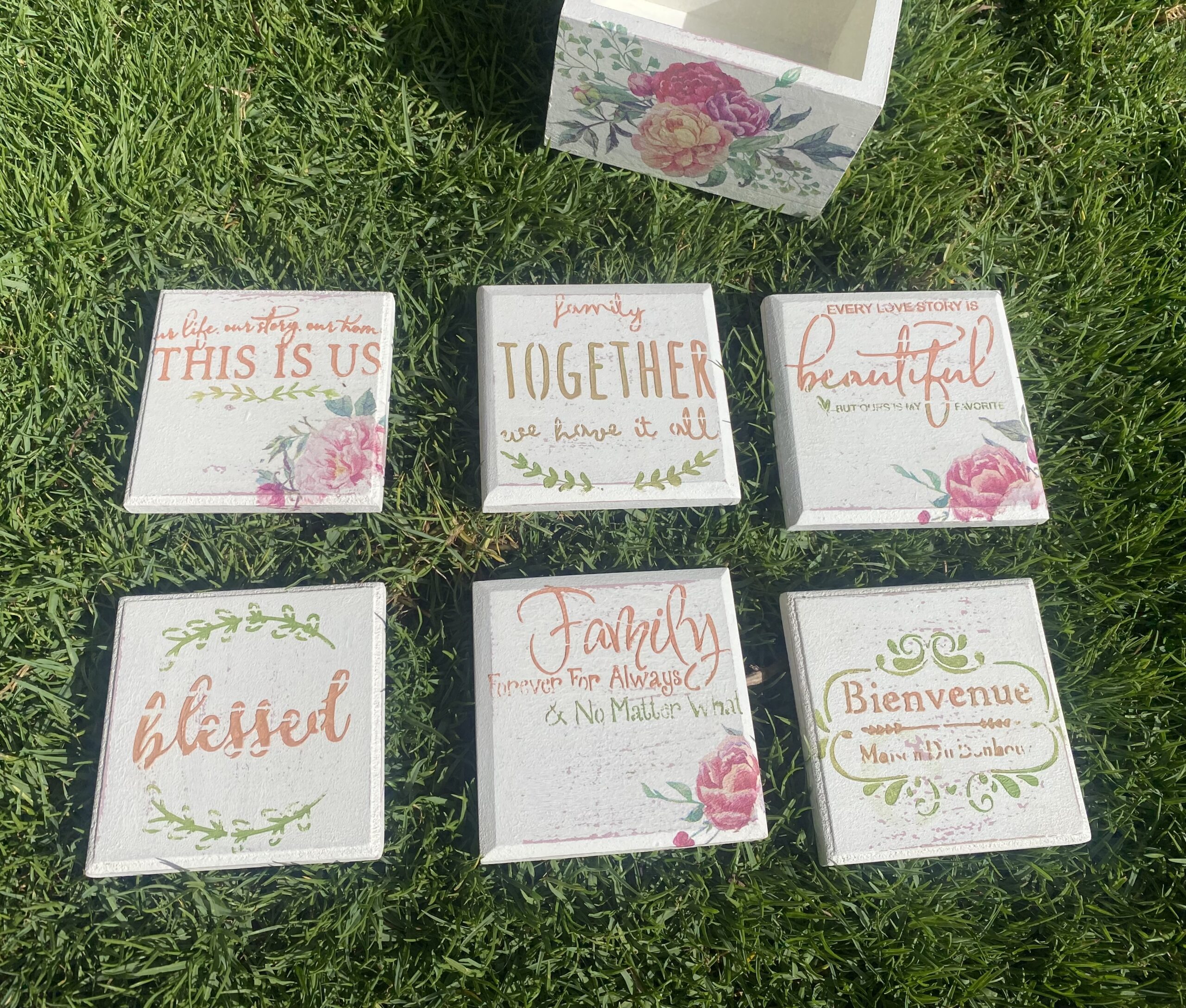 Spring Coasters – I Make This