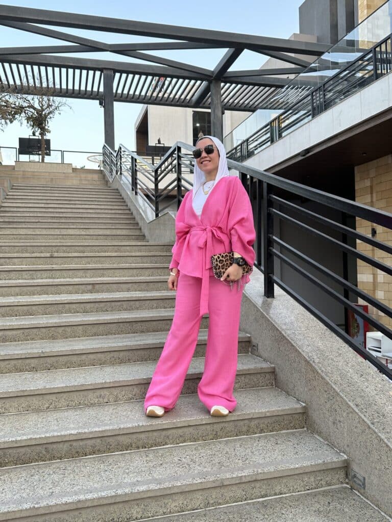 Pink Linen set - I Make This