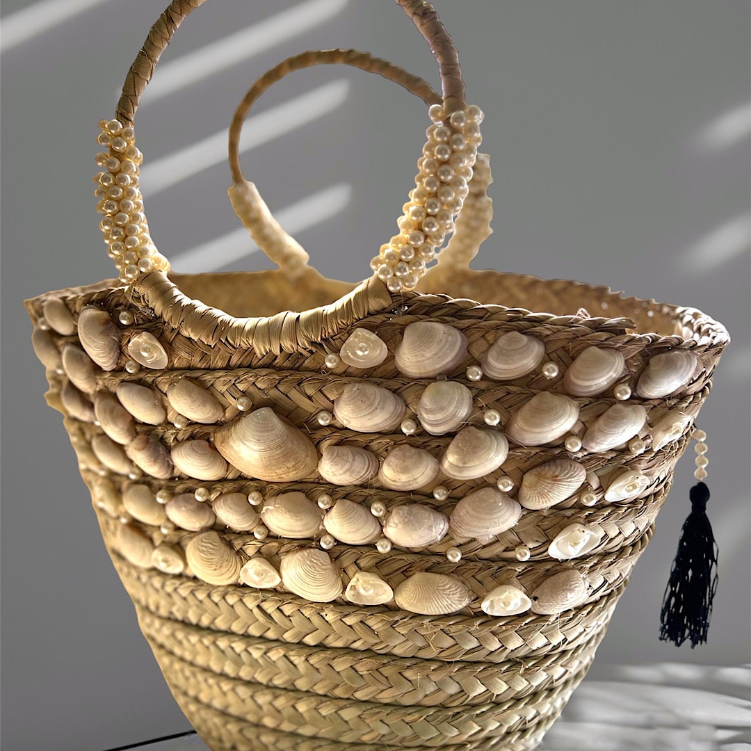 Seashell pearl bag - I Make This