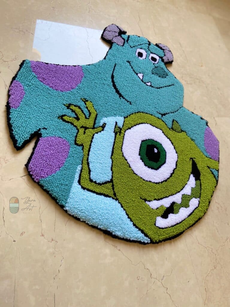 Monster INC, Tufted Rug - I Make This