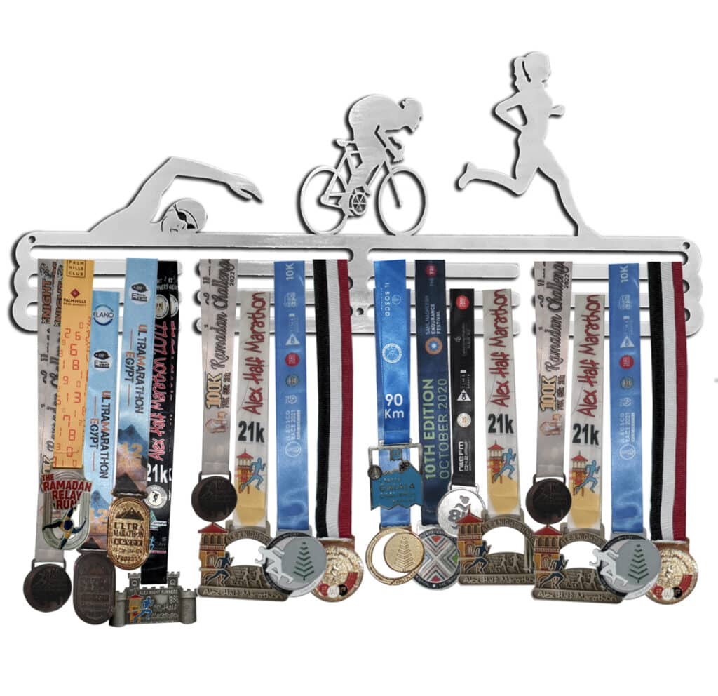 Triathlon Medal Hanger - I Make This