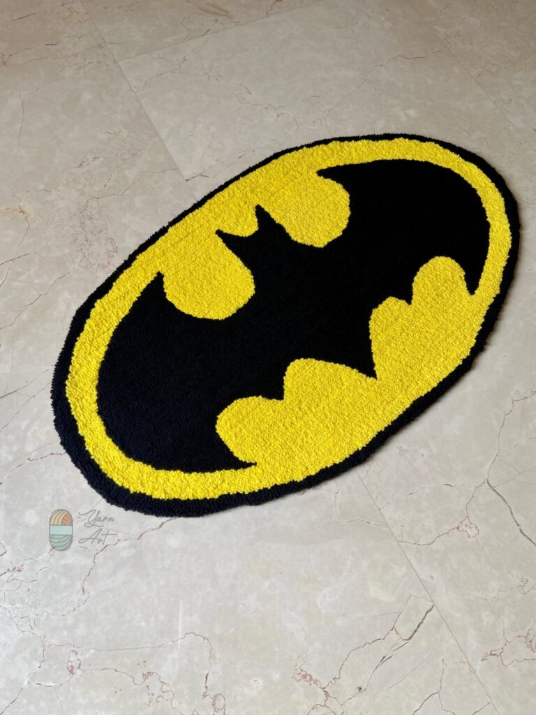 Batman Tufted Rug - I Make This
