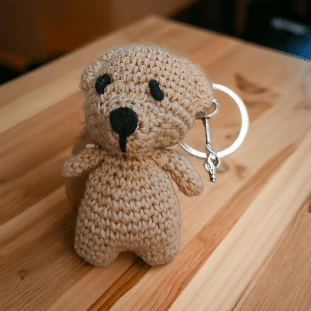 Teddy Keychain - I Make This