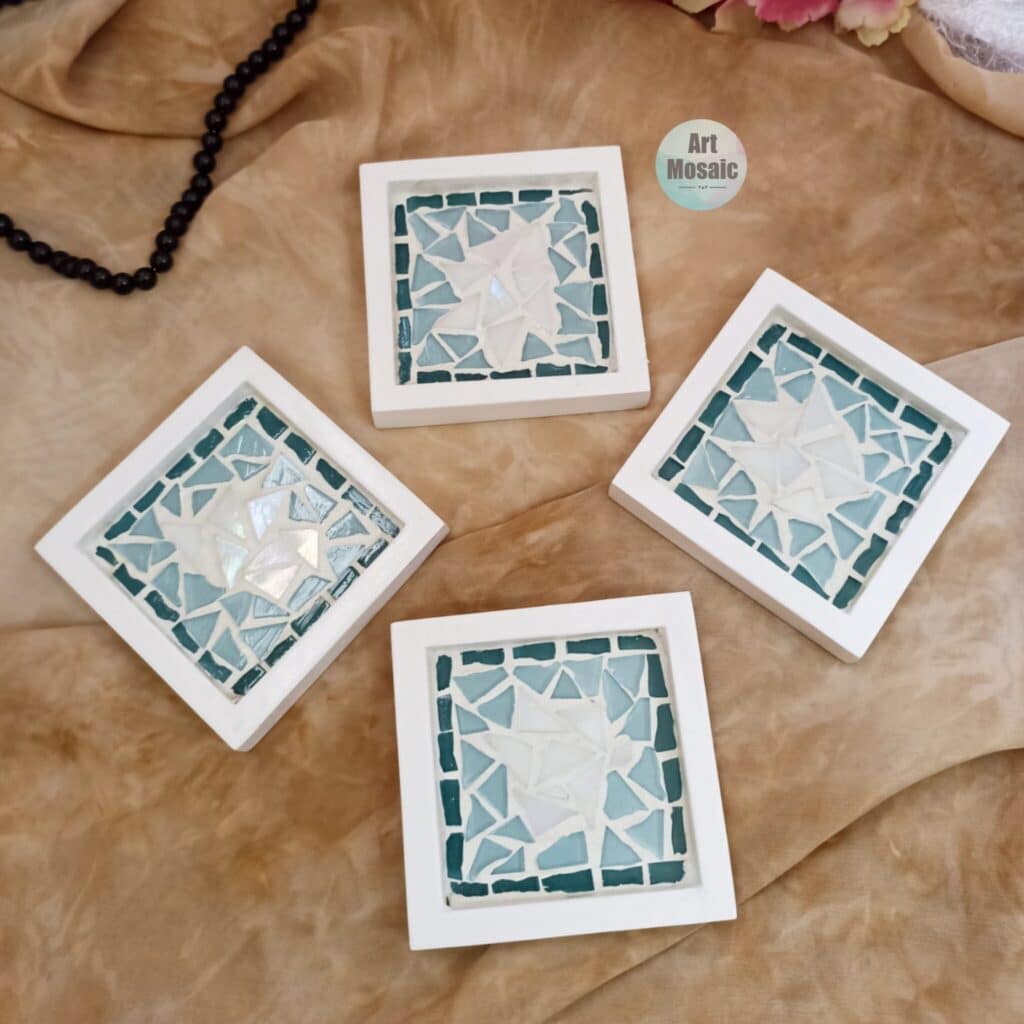 Mosaic Coaster Set E - I Make This