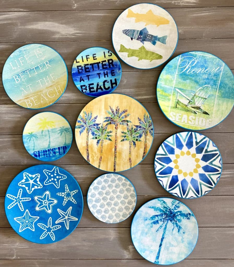 "Life is Better at The Beach" Wall Plates Collection - I Make This