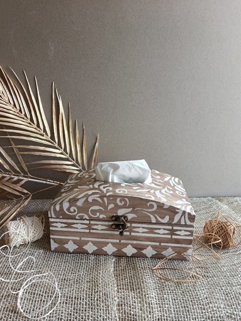 Boho tissue box - I Make This
