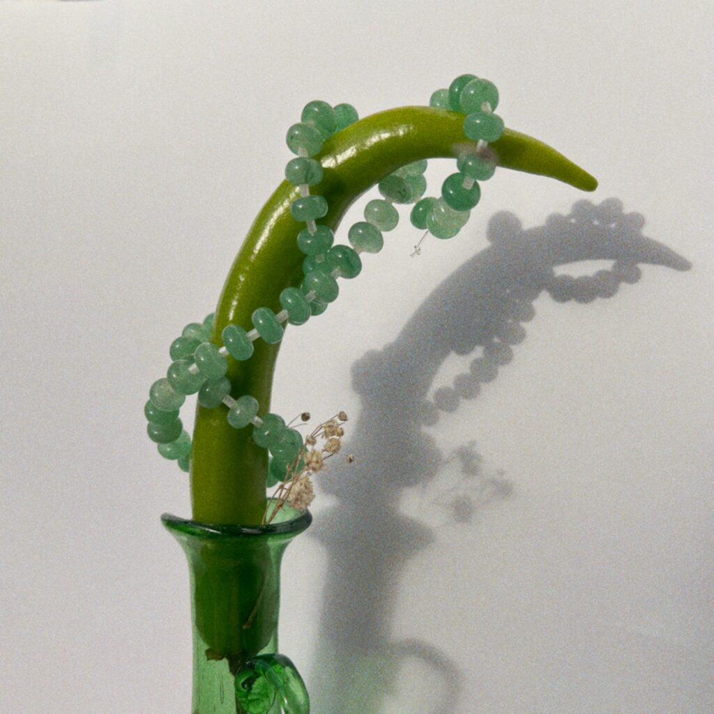 The Arabella Necklace in Green - I Make This