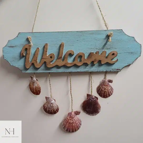 Beach house welcome sign - I Make This